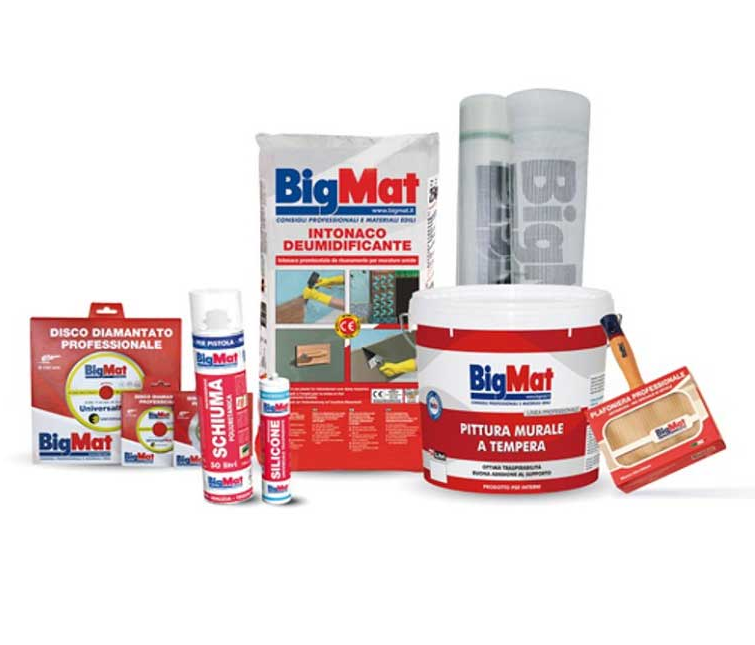 BigMat Fontana – materiali per l’edilizia – negozio di edilizia